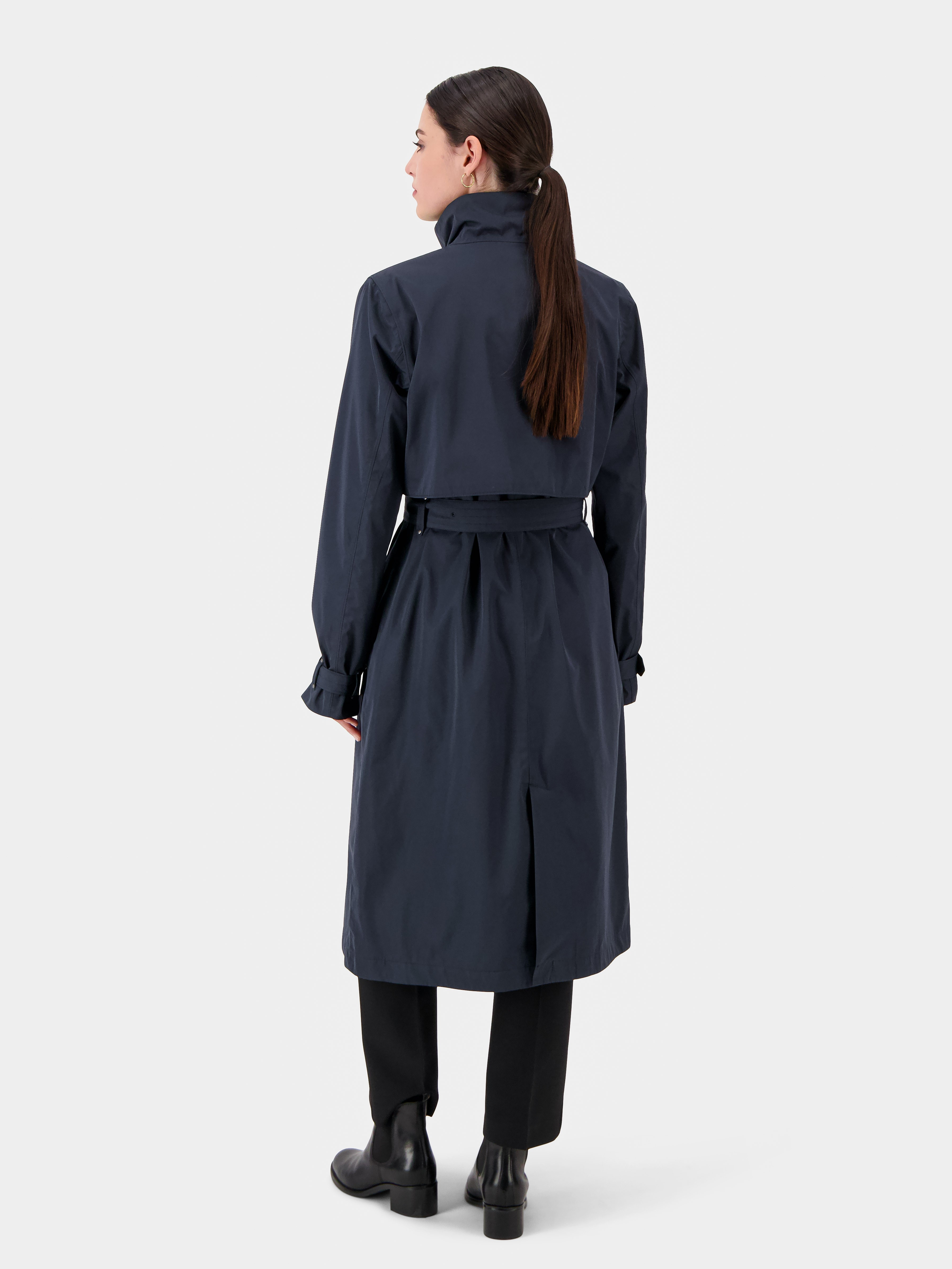 Didriksons LOVA coat i Navy Størrelse womens 36